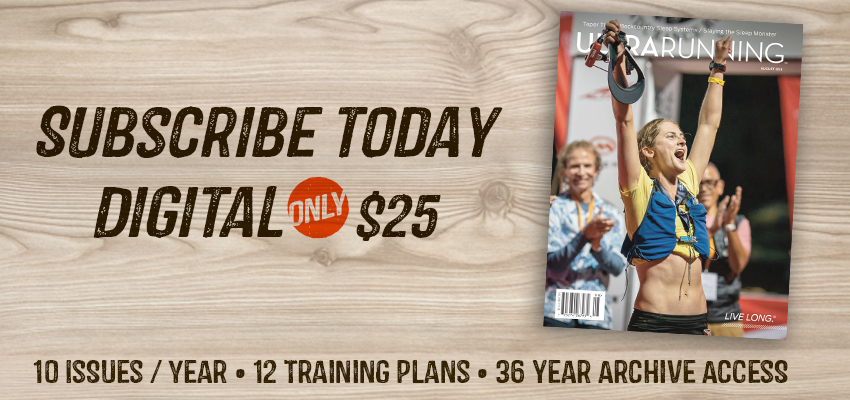 UltraRunning Magazine Digital Only Subscription